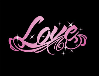 Letter w love Royalty Free Vector Image - VectorStock