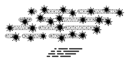 Rush transition effect icon Royalty Free Vector Image