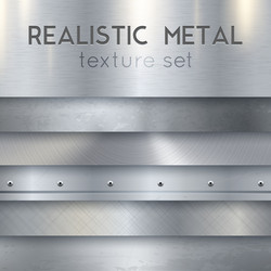 3d metal plate Royalty Free Vector Image - VectorStock