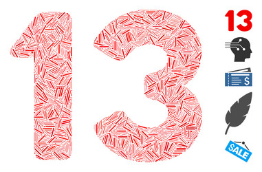 Number 13 Vector Images (over 1,500)