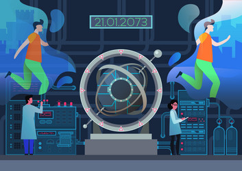 Portal Transport Futuristic Vector Images (over 230)