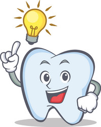 Cute collection cartoon tooth chatacters Vector Image