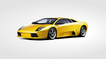 American luxury sports car Royalty Free Vector Image