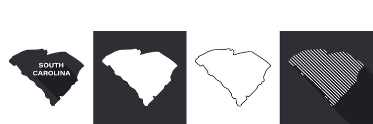 South Carolina State Outline Vector Images (over 440)