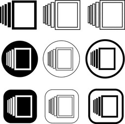 Windows tab icon Royalty Free Vector Image - VectorStock