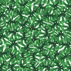 Pine green painted textured zigzag pattern Vector Image