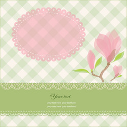 Template frame design for greeting card Royalty Free Vector
