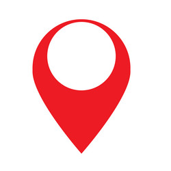 Location symbol map geography direction Royalty Free Vector