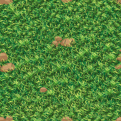 Cartoon Grass Texture Seamless