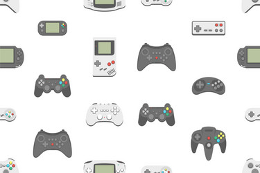 Video Game Pattern Vector Images (over 5,500)