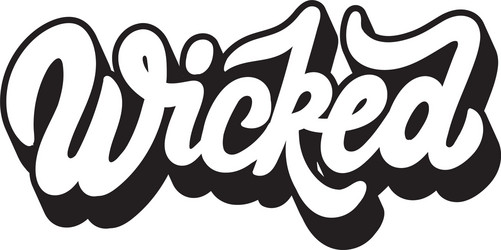 Wicked Fonts Vector Images (over 140)