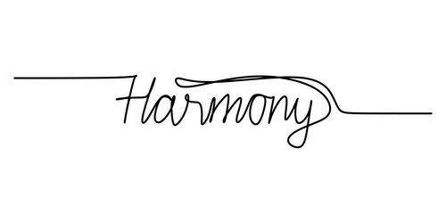 One continuous line drawing typography art Vector Image