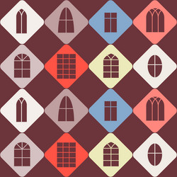 Animal black and gray geometric seamless pattern Vector Image