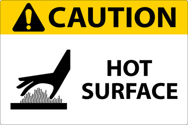 Caution Hot Logo