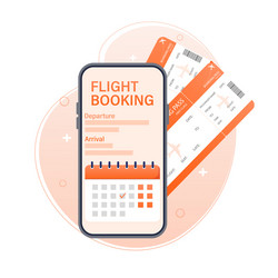 Flyer design for promotion flight tickets Vector Image