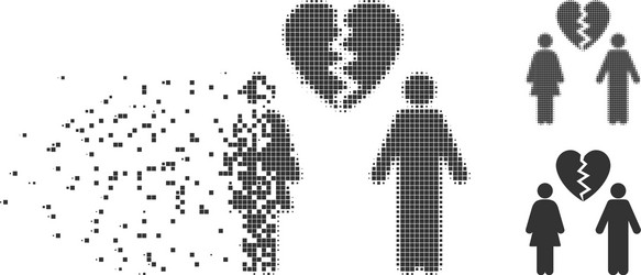Disintegration of the Family Vector Images (over 260)