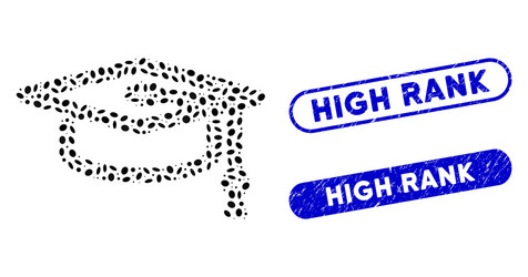 Watermark Graduation Cap Vector Images (38)