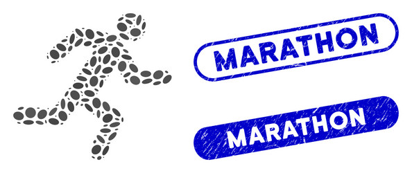 Seals Marathon Stamp Vector Images (over 140)