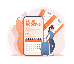 Flyer design for promotion flight tickets Vector Image