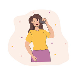 Phone Girl Icon Vector Images (over 13,000)