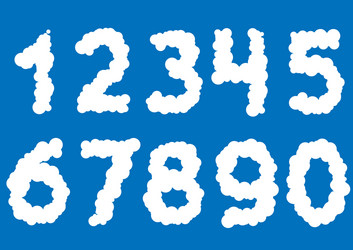 Cloud Numbers Vector Images (over 5,800)