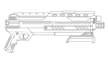 Nerf Gun Vector Images (30)