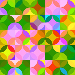 Circles vintage pattern Royalty Free Vector Image