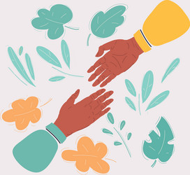 Hands Reaching Vector Images (over 6,200)