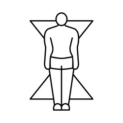 Male Body Outline Drawing Vector Images (over 6,400)