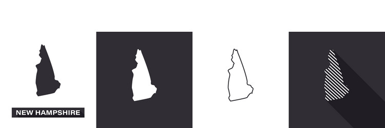 New Hampshire State Outline Vector Images (over 270)