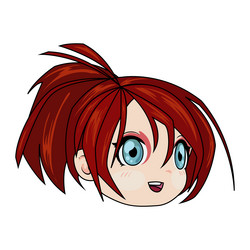 Anime Girl Face Vector Images (over 23,000)
