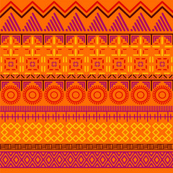 Tribal ethnic seamless pattern Royalty Free Vector Image