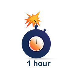 1 Hour Clock Vector Images (over 2,700)