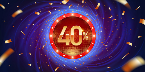 Number 40 Vector Images (over 4,300)