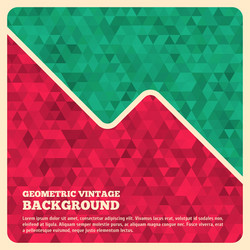 Abstract retro geometric background Royalty Free Vector