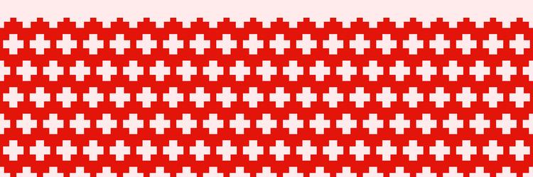 Seamless hospital background with plus symbols Vector Image