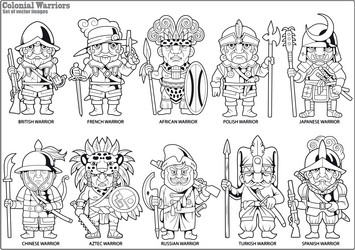 Colonial Soldier Vector Images (69)