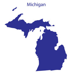 Michigan State Shape Outline Vector Images (over 290)