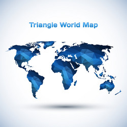 World Map Triangles Vector Images (over 5,200)
