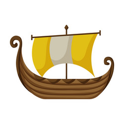 Viking Longboat Cartoon Vector Images (84)