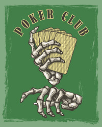 Playing cards clubs shapes background Royalty Free Vector