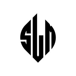 Slm logo letter design Royalty Free Vector Image