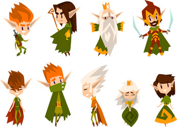 Elves Forest Elf Vector Images (over 200)