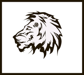 Lion Profile Vector Images (over 890)