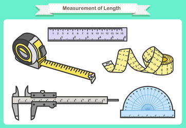 Measurement weight objects such as Royalty Free Vector Image
