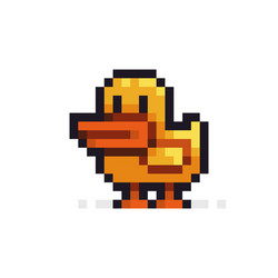Pixel Duck Vector Images (over 160)