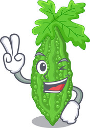 Bitter Gourd Cartoon Vector Images (over 140)