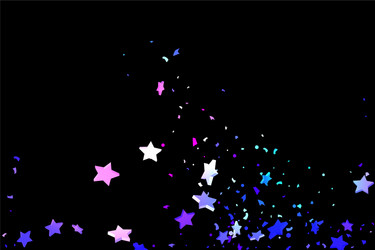 Falling star background Royalty Free Vector Image
