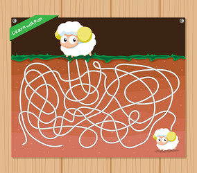 Game Sheep Maze Vector Images (88)