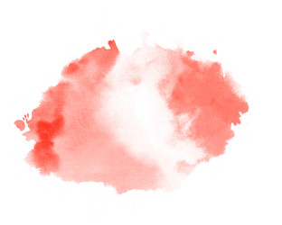 Abstract red watercolor splash texture background Vector Image
